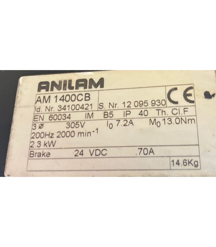 Moteur ANILAM AM 1400CB