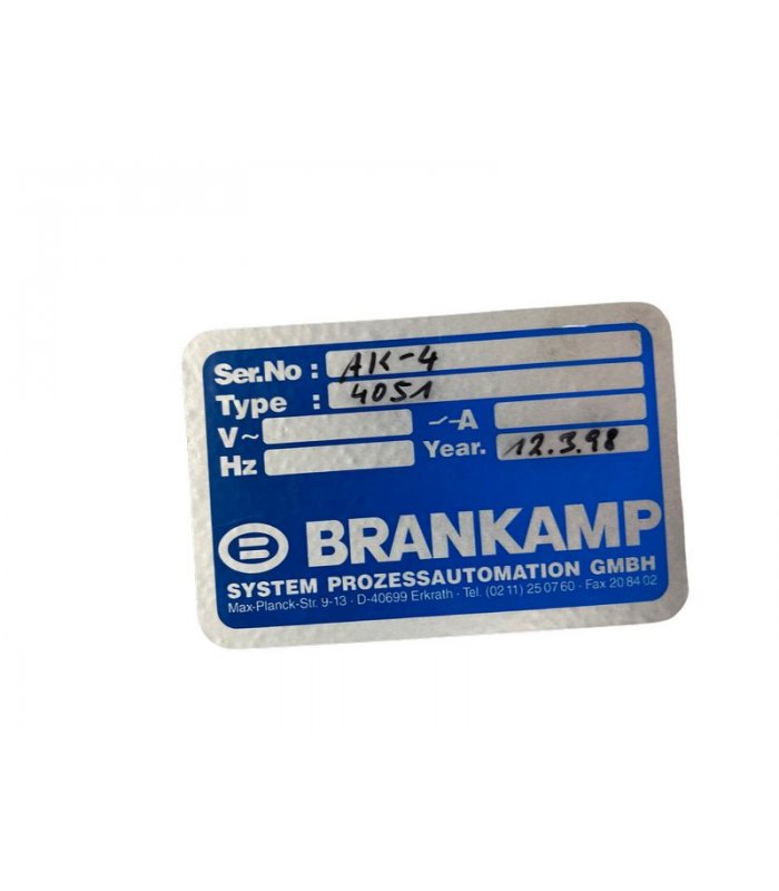 BRANKAMP 4051 AK-4