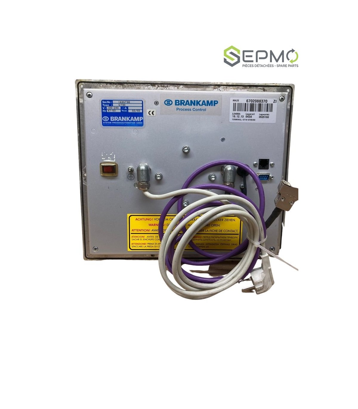 BRANKAMP GT90 process control