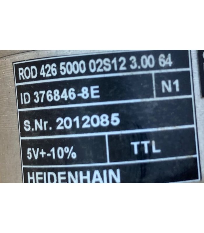 HEIDENHAIN ROD 426 5000 02S12 3.00 64