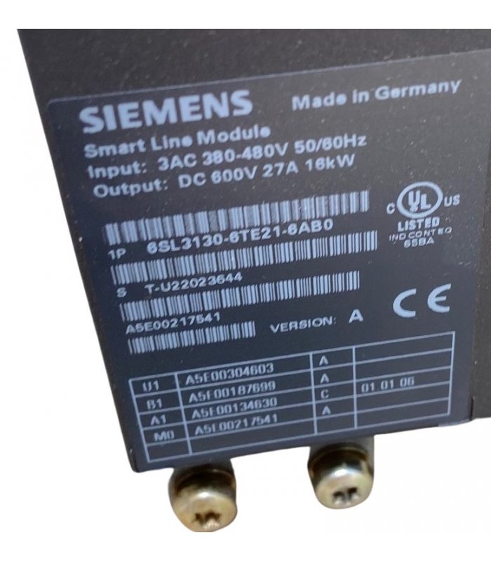 SIEMENS 6SL3130-6TE21-6AB0