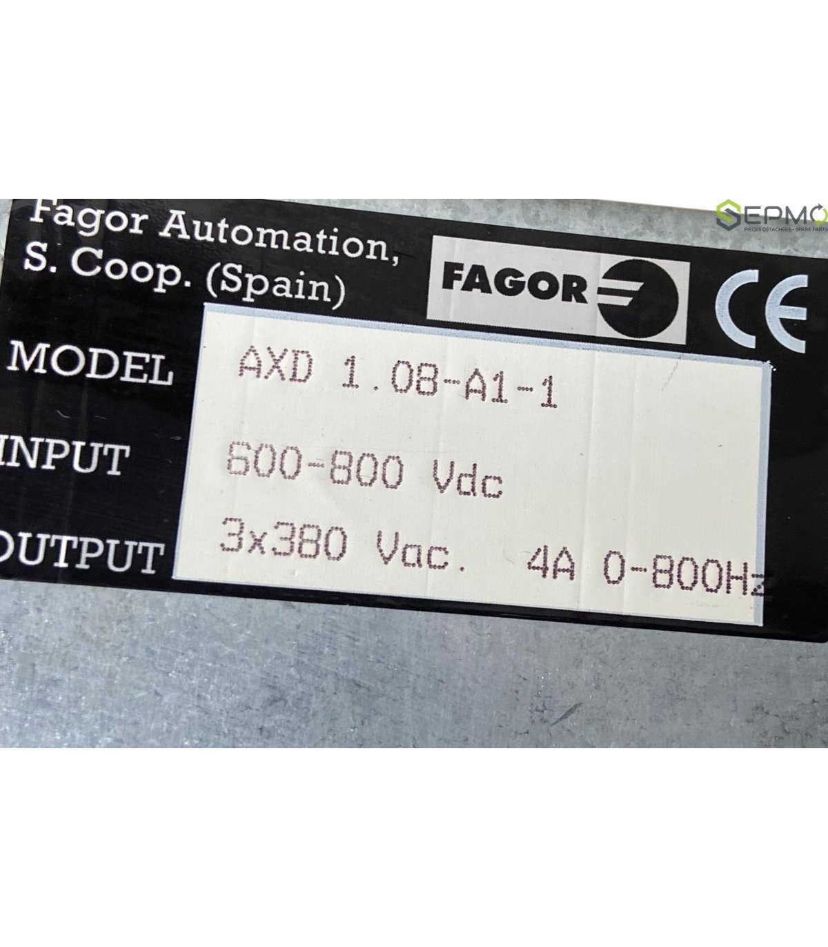 FAGOR AXD 1.08-A1-1