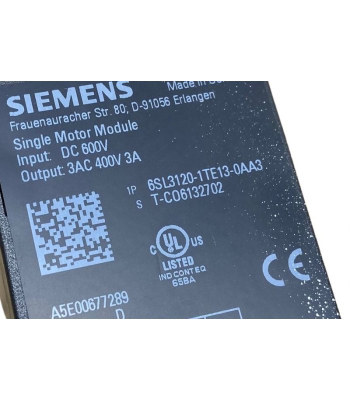 SIEMENS 6SL3120-1TE13-0AA3