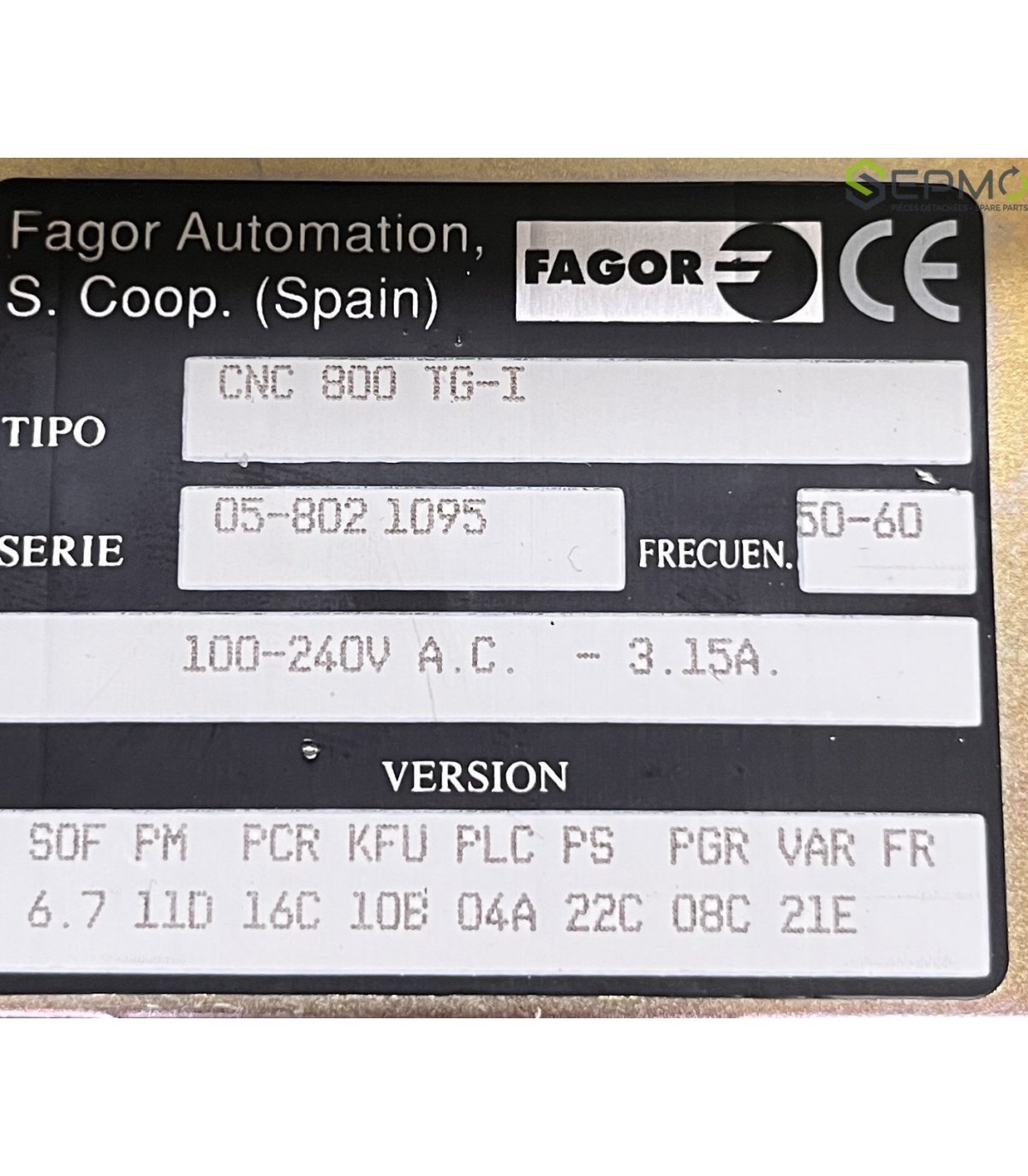 fagor UC 800 TGI