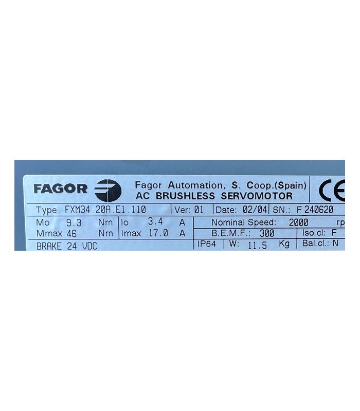 FAGOR FXM34.20A.E1.110