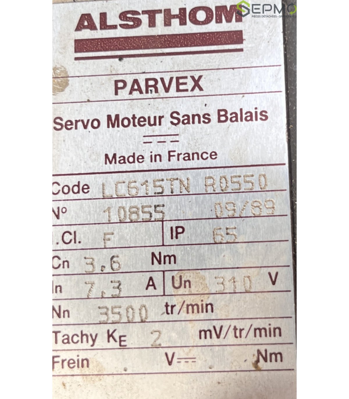 PARVEX LC615TN R0550