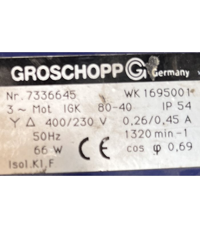 groschopp WK 1695001