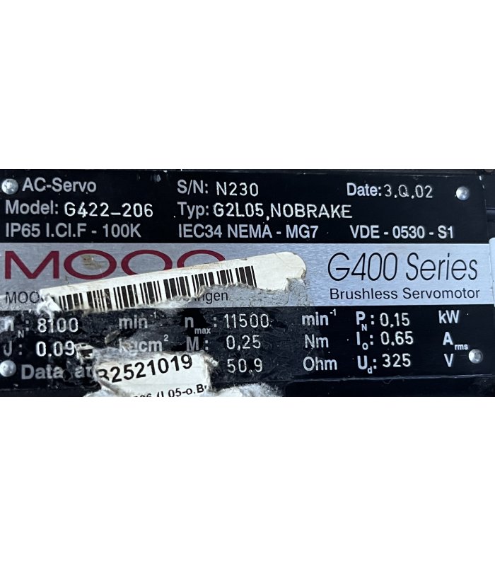 MOOG G422-214 G2L5