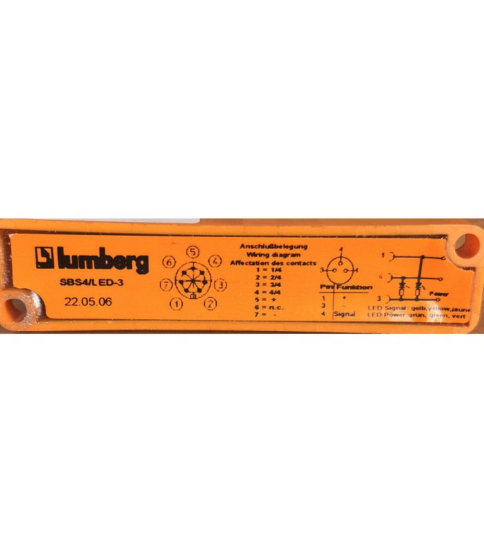Lumberg SBS4/LED-3