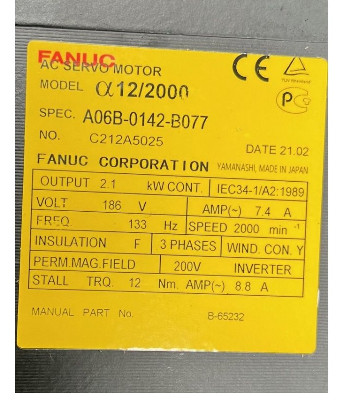 FANUC A06B-0142-B077