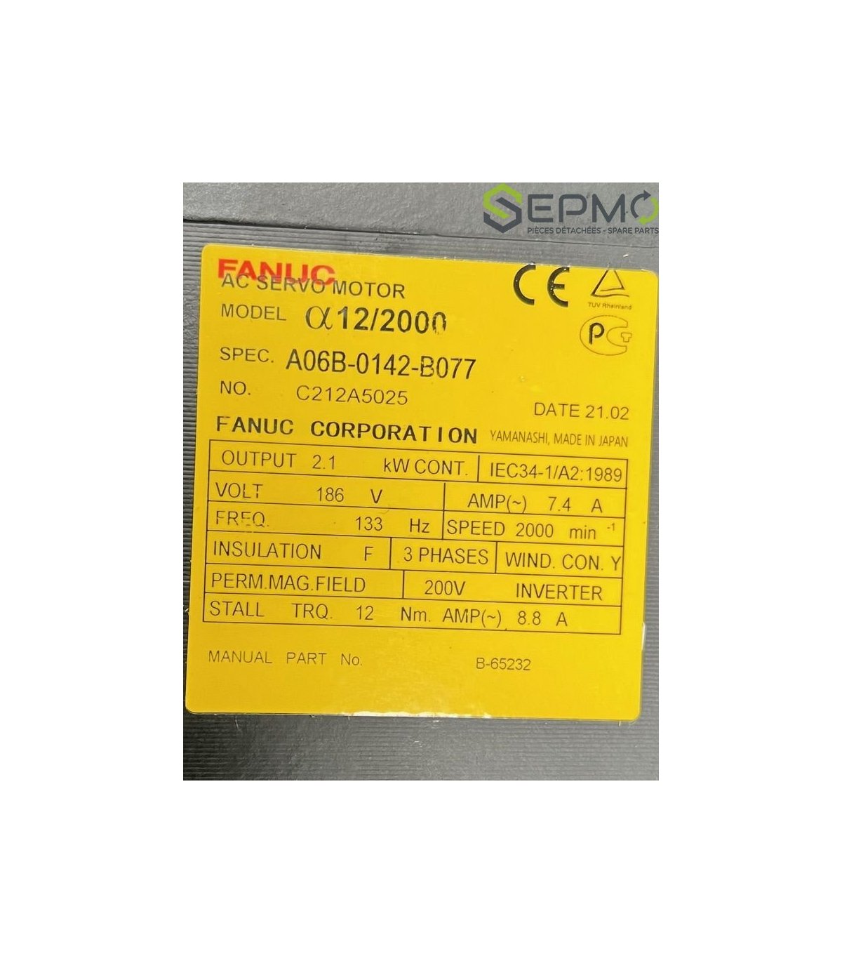 FANUC A06B-0142-B077