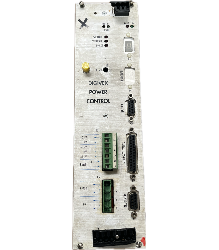 Parker Parvex DXD06008 SR6628B PP7378 Servo Controller