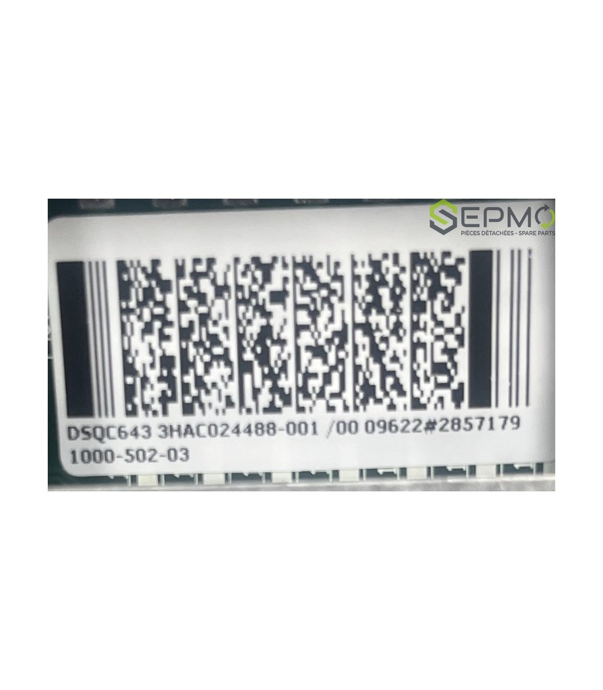 ABB IRC5 Contrôleur Panel Board DSQC 643 3HAC024488-001