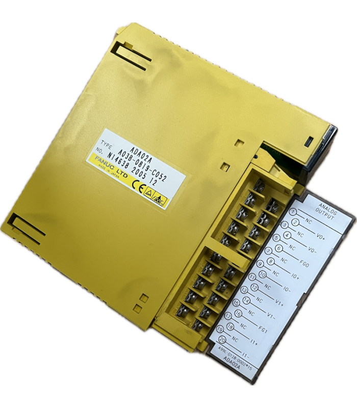 A03B-0819-C052 Fanuc ADA02A Module de sortie Analogique 12-Bit