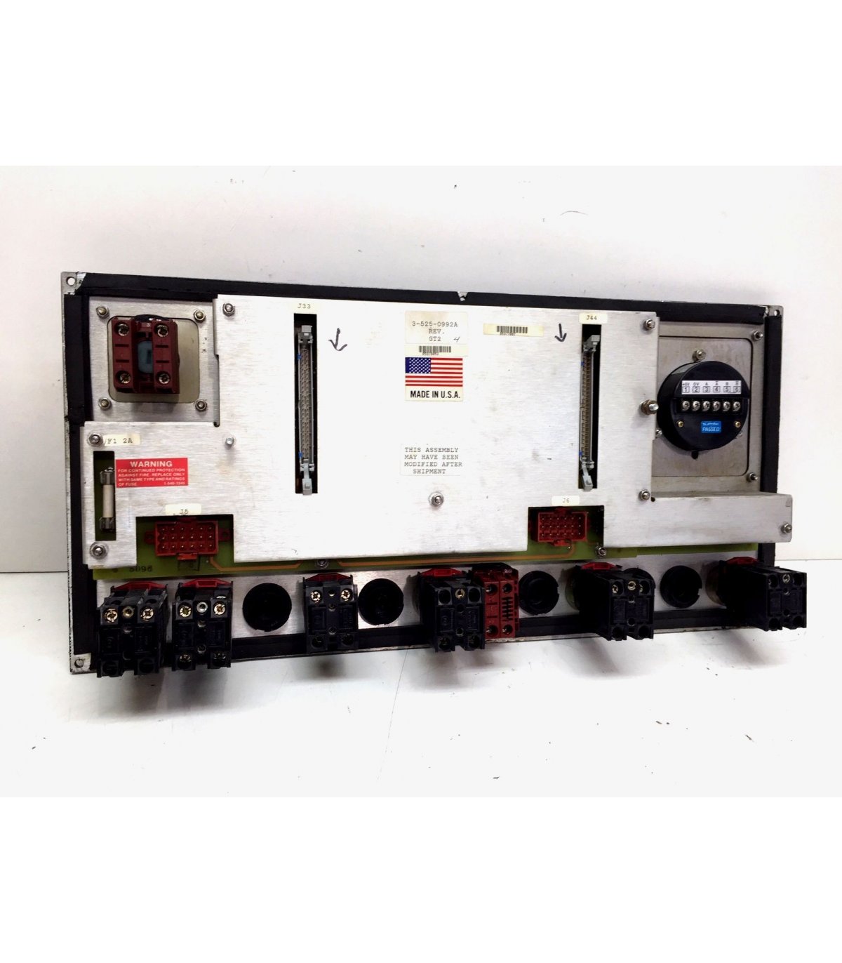 vickers operator panel
