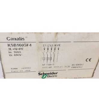 Schneider Electric KSB160SF4 CANALIS 160A enclosure