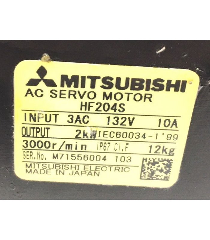 MITSUBISHI HF204S axis motor